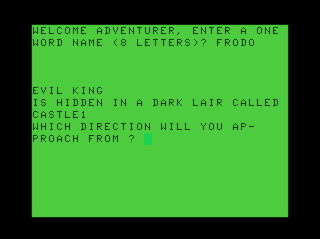 Dark Castle Game System