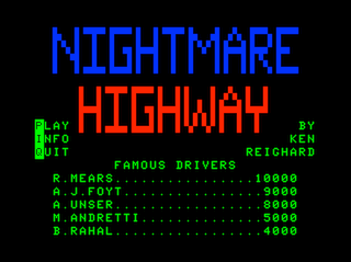 Nightmare Highway